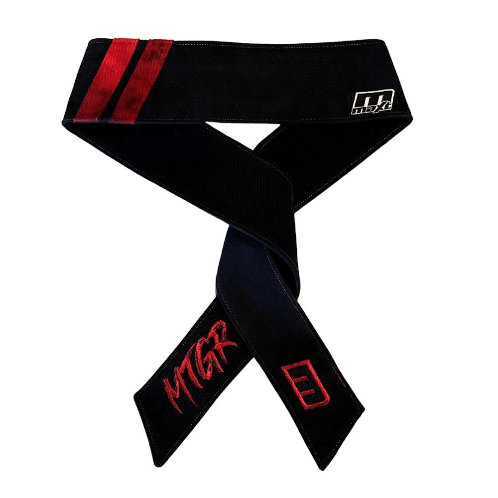 MTGR Bloodsport Headband - Limited Edition Black/Red – Maxt Sportswear
