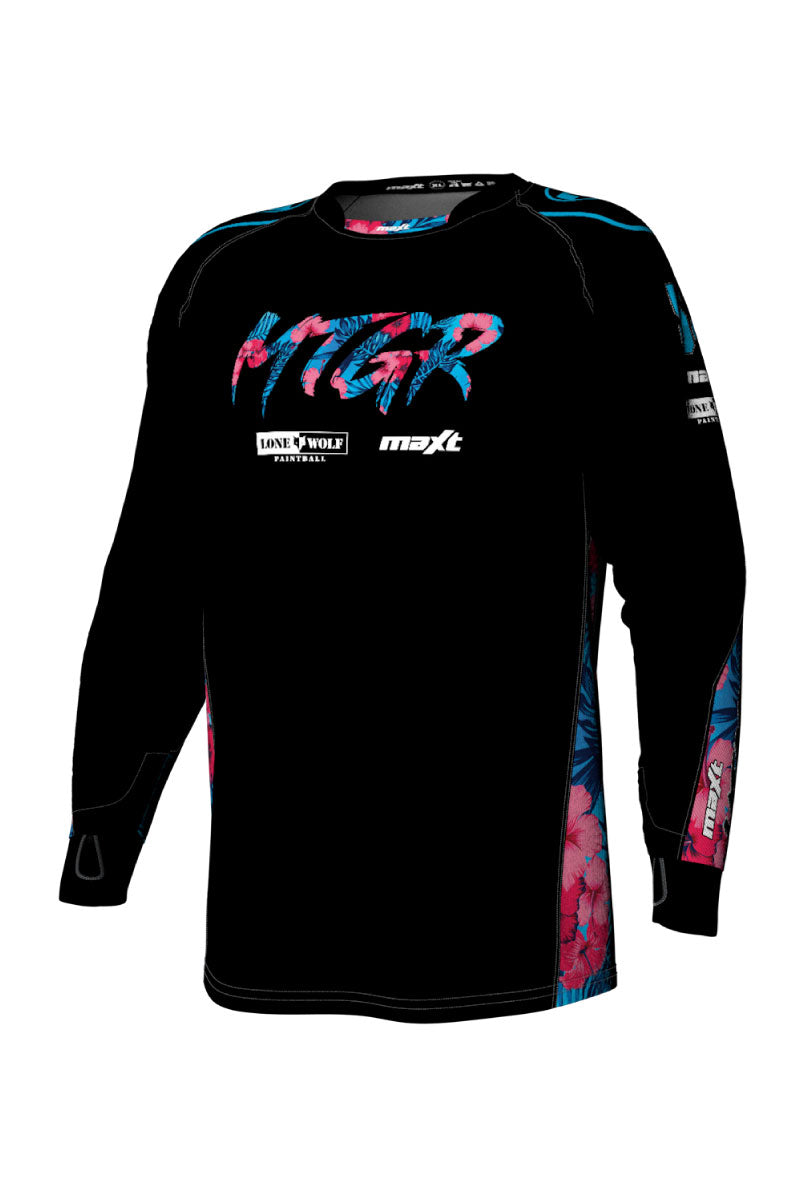 MTGR Floral Pattern - Strike Paintball Jersey – Maxt Sportswear