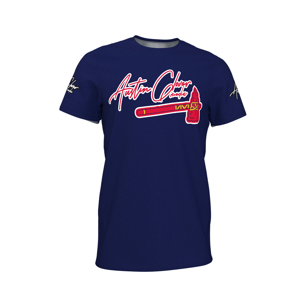 Austin Glover Media - Atlanta Brave - Maxt Tech Tee – Maxt Sportswear